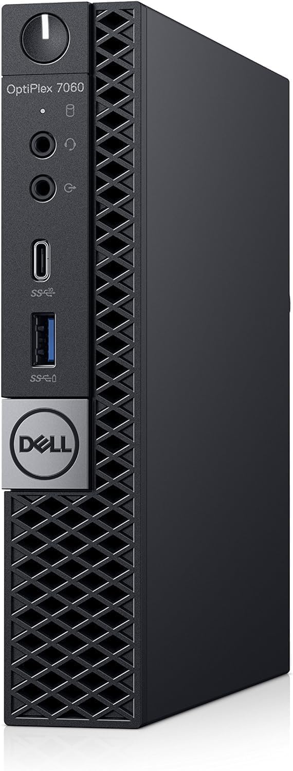 Dell Optiplex 7060 Mini PC Desktop, Micro Computer w/Intel Core i5-8500T 3.5GHz, 16GB RAM, 512GB SSD, WiFi, Bluetooth, Windows 11(Renewed)