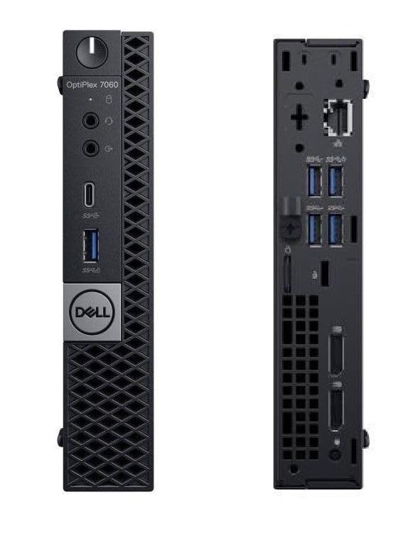 Dell Optiplex 7060 Mini PC Desktop, Micro Computer w/Intel Core i5-8500T 3.5GHz, 16GB RAM, 512GB SSD, WiFi, Bluetooth, Windows 11(Renewed)
