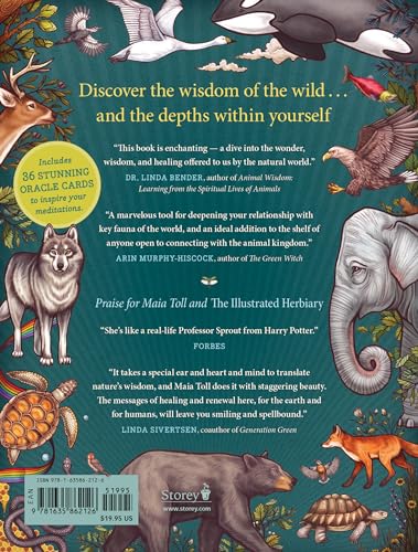 The Illustrated Bestiary: Guidance and Rituals from 36 Inspiring Animals (Wild Wisdom)