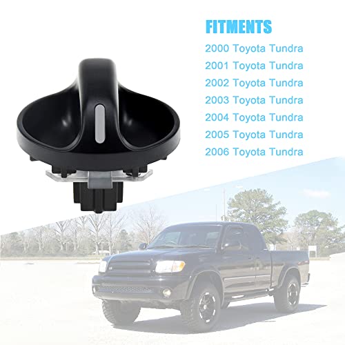 RDBS AC Climate Control Knob Compatible with 2000-2006 Toyota Tundra Blower/Temperature/Air Flow Control Switch Knob,Replaces 55905-0C010, 559050C010