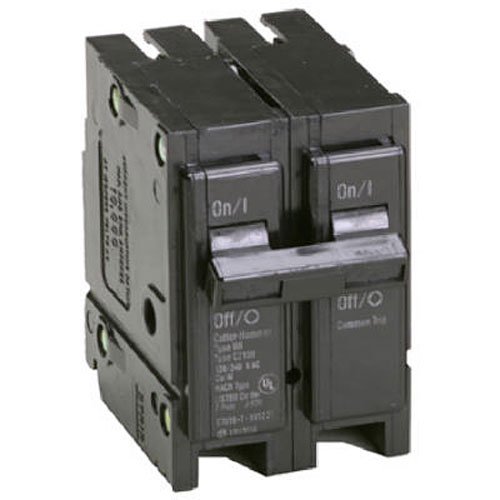 Eaton Corporation Br2125 Double Pole Interchangeable Circuit Breaker, 120/240V, 125-Amp