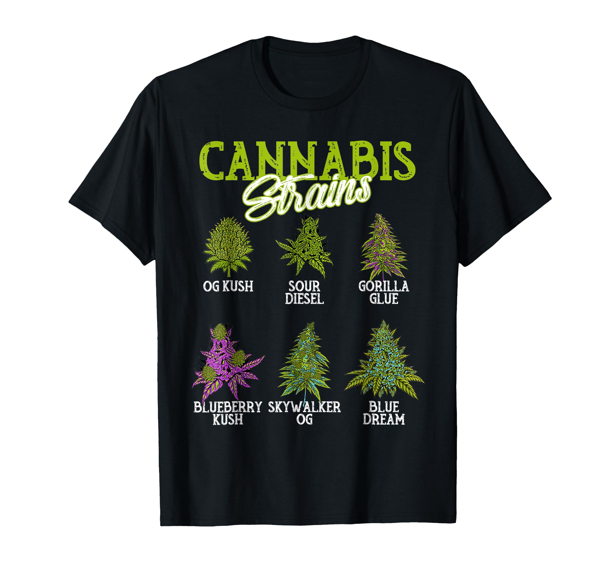 Cannabis Strain Weed Cannabis Marijuana T-Shirt