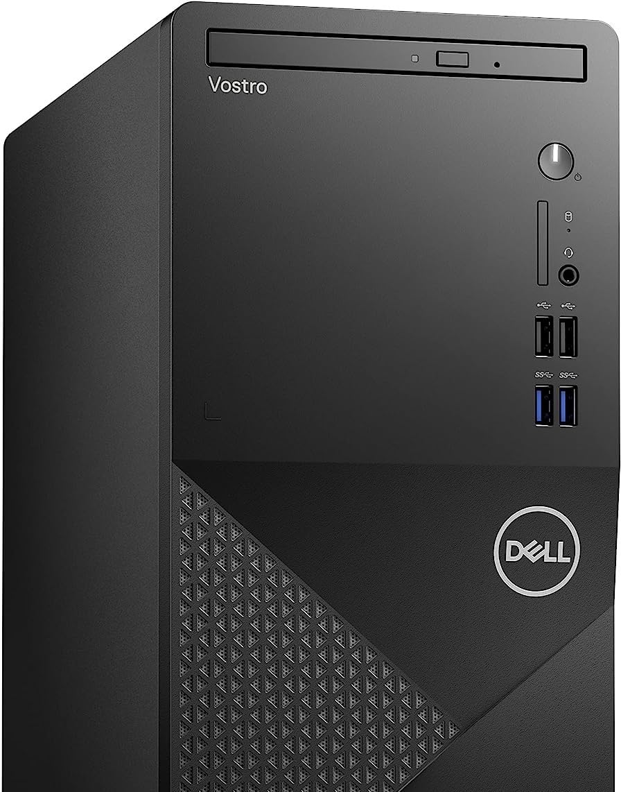 Dell Vostro 3910 Desktop Computer | 12th Gen Intel Core i5-12400 Processor | Intel UHD Graphics 730 | WiFi 6 | DVD-RW | Display Port | HDMI | Windows 11 Pro (16GB RAM | 1TB SSD)