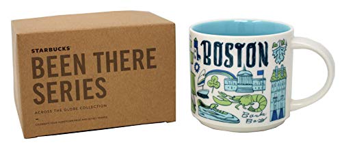 Starbucks Coffee Mug - Been There Series Across The Globe (Boston), 14 ounces
