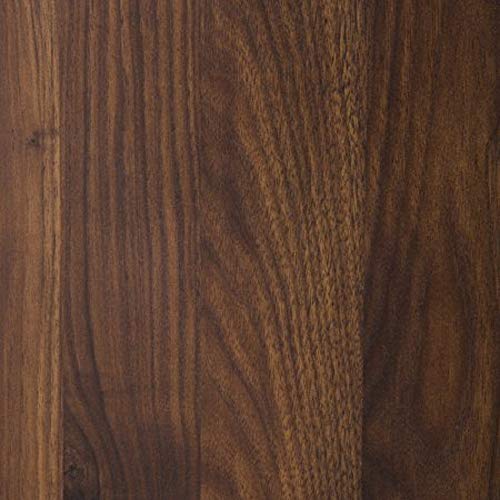 Mainstays Student Desk - Home Office Bedroom Furniture Indoor Desk - Easy Glide Accessory Drawer (Desk Only, Rodeo Oak) (6 Cube Computer Desk, Dark Walnut)