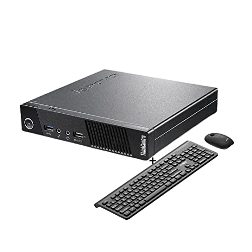 Lenovo ThinkCentre M73 Tiny Desktop Refurbished Computer Mini PC i7, 16GB RAM,New 1TB SSD, WiFi, Bluetooth,Wireless Keyboard Mouse,VGA,DP,HDMI,Windows 10 Pro (Renewed)