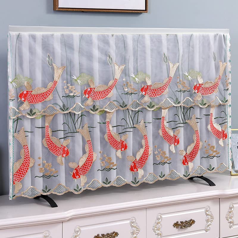YIJIAFEIFEI Decorative Dust Cover for Outside TV Cover Indoor Tv Cover with Openable Front Flap LCD TV Screen Protector(Size:40 inch)