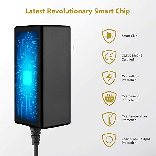 Omilik 6FT 15V AC Adapter Charger Replacement for Litter-Robot III Open Air Self Cleaning Litter Box Power Cord