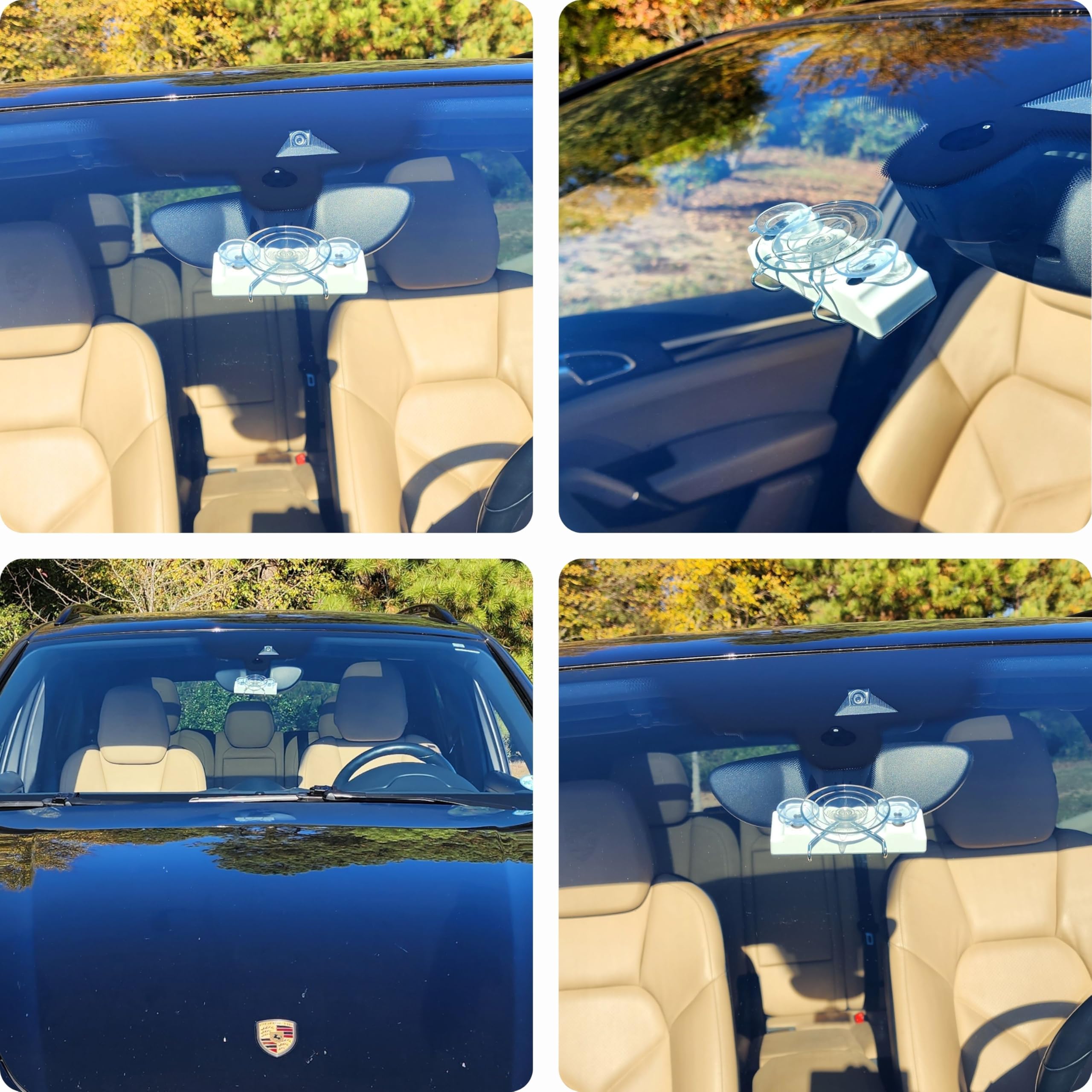 JL Safety EZ Pass Holder - Indestructible Toll Pass Holder for EZ-Pass, I Pass, FasTrak, SunPass & SunPass Pro, Uni, NC QuickPass, EPass Xtra, 91 Express Lanes & more - Made in USA