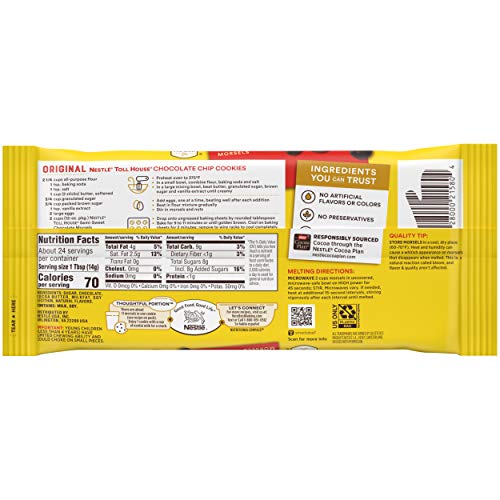 Nestle Toll House Semi Sweet Chocolate Chips, 12 Oz