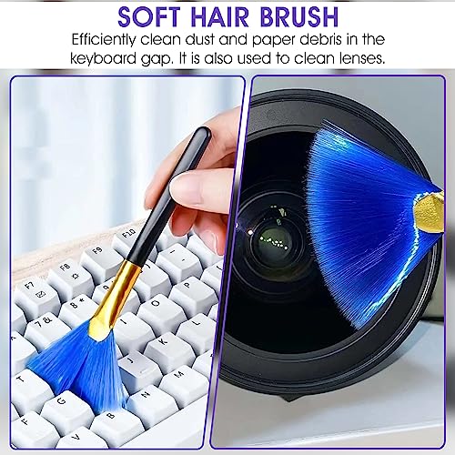 Swanky Computer Screen Cleaner Kit: Electronic Cleaner Spray 17oz + 2 Microfiber Cleaning Cloth For TV, iPad, iPhone, Monitor, PC, Laptop Screens