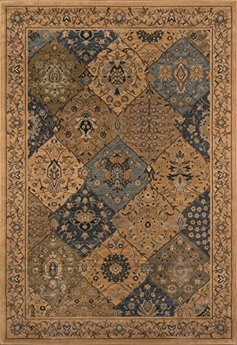 Momeni Rugs Belmont Collection Area Rug, 7'10" x 9'10", Blue