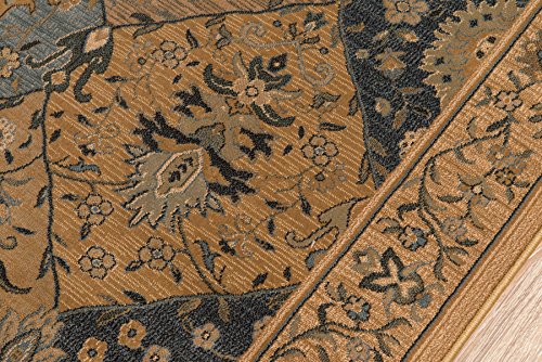 Momeni Rugs Belmont Collection Area Rug, 7'10" x 9'10", Blue