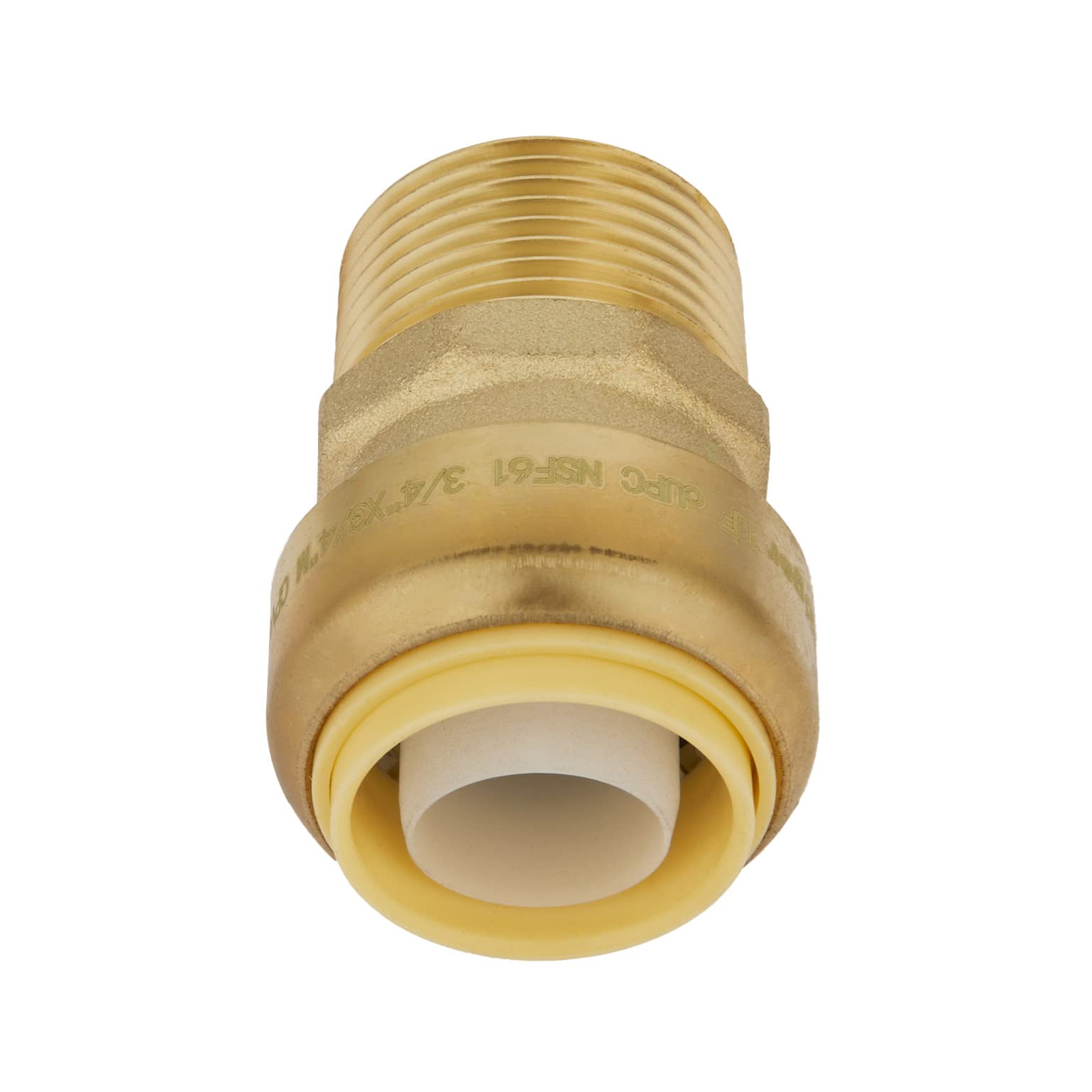 (Pack of 2) EFIELD 3/4 Inch x 3/4 Male Adapter Push to Connect Pex Copper, CPVC, 3/4 Inch, with a Disconnect Tool