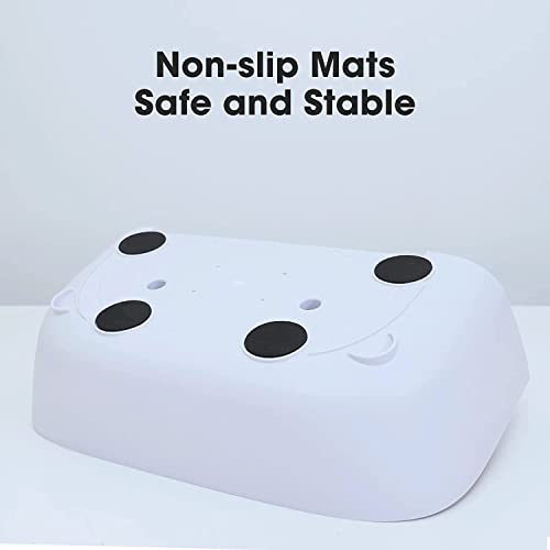 CATLINK Ramp, Compatible with All Catlink Self Cleaning Cat Litter Box, Easy Entry for Elder Cats, Kitten and Cats with Limited Mobility, Traps Mess from Box and Paws (White)