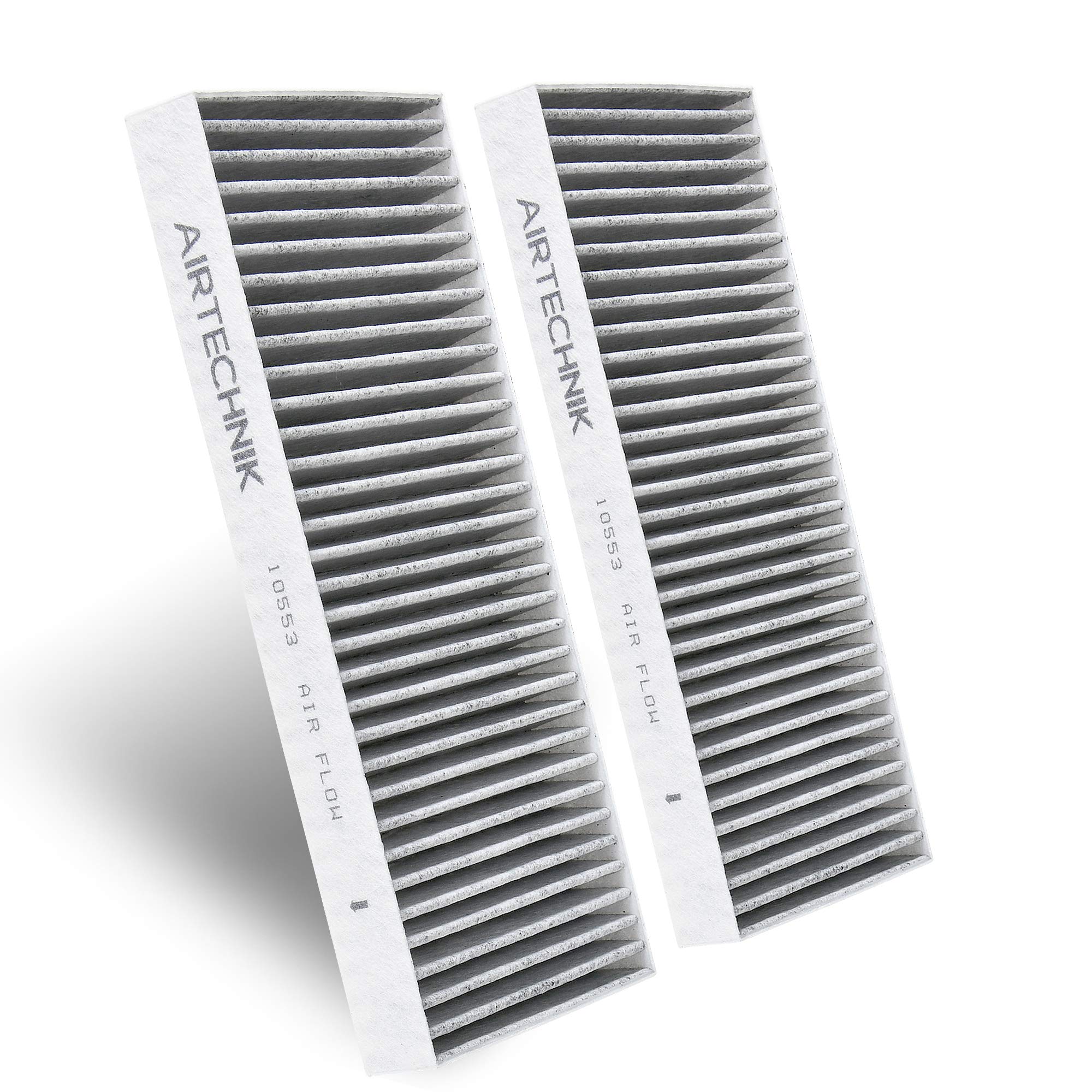 AirTechnik CF10553 Cabin Air Filter w/Activated Carbon | Fits 2005-2021 Nissan Frontier, 2005-2012 Pathfinder, 2005-2015 Xterra, 2009-2012 Suzuki Quator - 27274-9CH0A