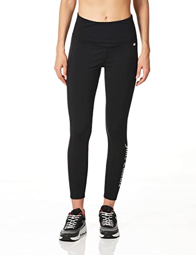 Juicy Couture Women's Logo Pro Legging, Juicy Black, X-Large