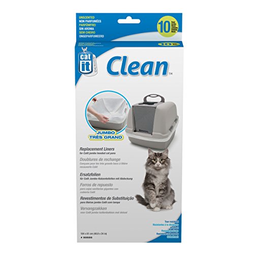 Catit Clean Biodegradable Liners, Jumbo 10ct