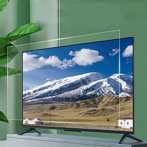 32-43 inch TV Screen Protector Frosted Anti Glare＆Anti Blue Light Screen Filter Dustproof Anti-Scratch Protector Film for LCD, LED, 4K OLED & QLED HDTV Displays,40" W875×H483mm