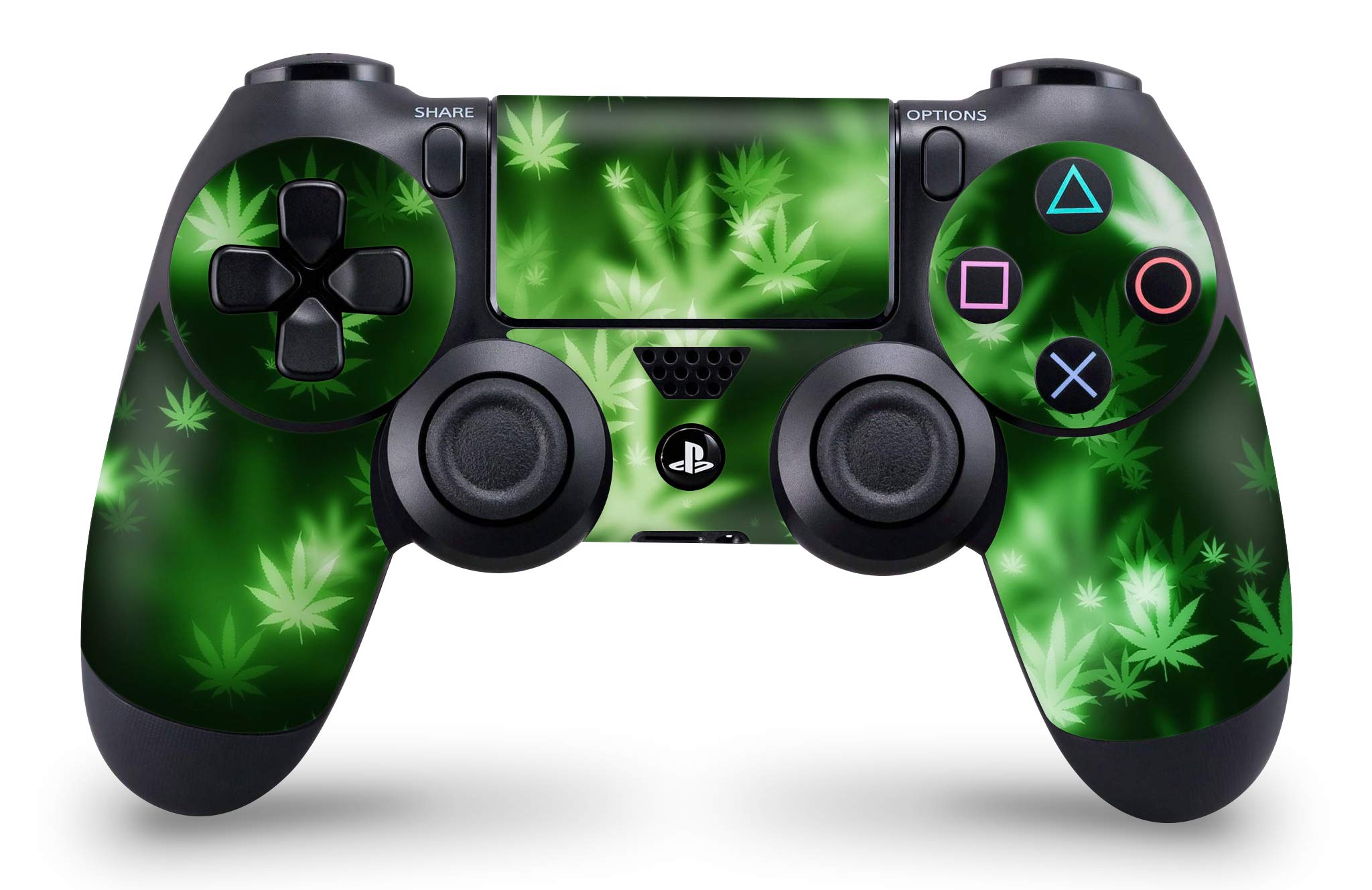 giZmoZ n gadgetZ PS4 Console Weed Skin Decal Vinal Sticker + 2 Controller Skins Set