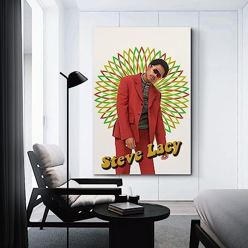Runaway Steve Lacy Poster Canvas Posters Wall Art Decor Prints Posters Decoration Background Painting Classical for Home Decor Bedroom Bathroom 16x24inch(40x60cm)