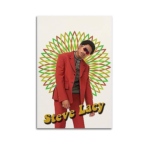 Runaway Steve Lacy Poster Canvas Posters Wall Art Decor Prints Posters Decoration Background Painting Classical for Home Decor Bedroom Bathroom 16x24inch(40x60cm)