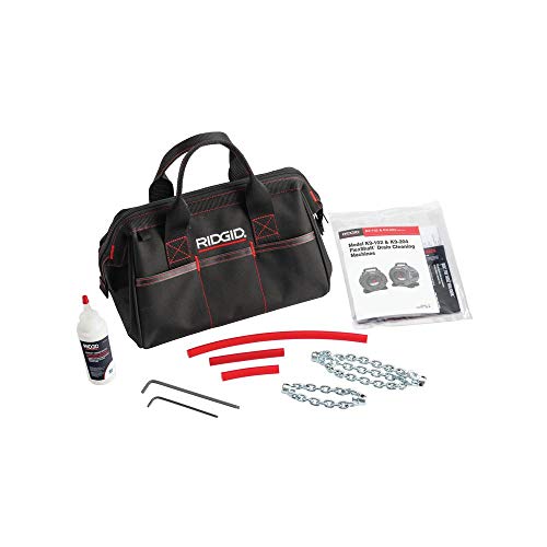 RIDGID 64273 Model K9-204 FlexShaft Drain Cleaning Machine Kit for 2"-4" Pipes