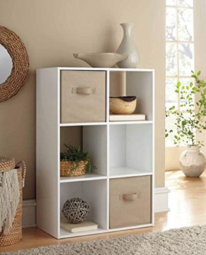 Mainstay` 6 Cube Organizer, Gray