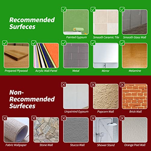 LONGKING 10-Sheet Self-Adhesive Peel and Stick Backsplash for Kitchen, Vinyl Decorative Tiles (Light Gray)