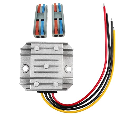 DC Buck Converter 24V 36V 12V to 12V 3A 36W auto Step Down Boost Power Converter Golf car Waterproof Module Transformer