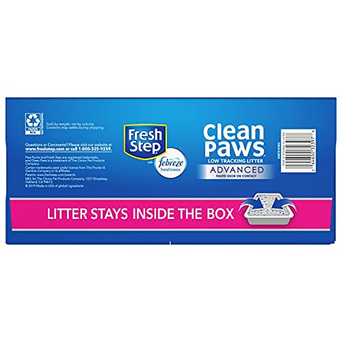 Fresh Step Advanced Clean Paws Multi Cat 18.5lb