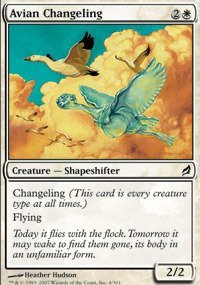 Magic The Gathering - Avian Changeling - Lorwyn