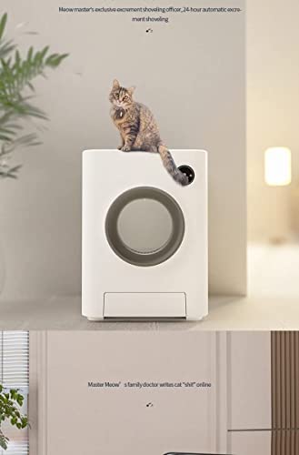 MGALLD 全自动猫砂盆厕所抽屉式清洁器电动全封闭智能猫咪铲屎机猫沙盆除臭防外溅