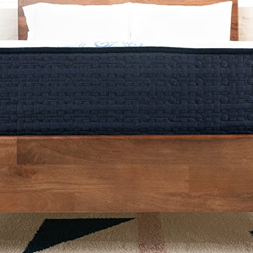 Signature Design by Ashley Mt Dana 15 Inch Firm Hybrid Mattress, CertiPUR-US Certified Foam, Queen