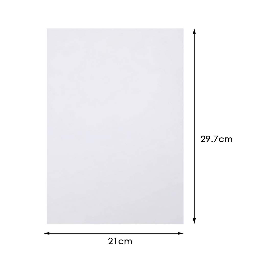 100 Sheets Tracing Paper, 8.5 x 11 inches Artists Tracing Paper Pad White Trace Paper Translucent Clear Tracing Sheets for Sketching Tracing Drawing Animation