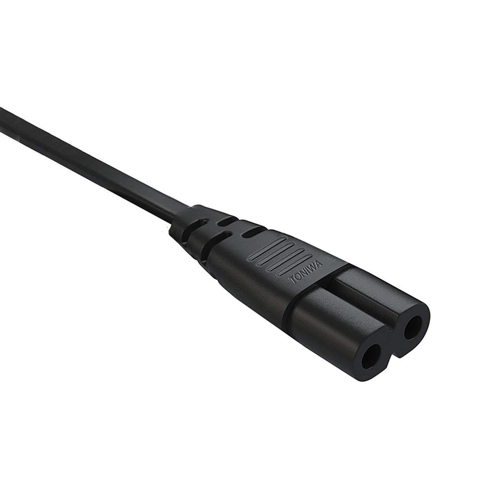 TONIWA AC Power Cord Compatible with Sony PS5 / PS4 / PS3, Xbox One S/X, Xbox Series X/S Game Console, Roku Smart LED LCD HD TV