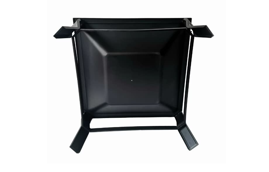 MADENA Mainstays Greyson 30” Square Wood Burning Fire Pit with Mesh Screen,MS49-096-035-01