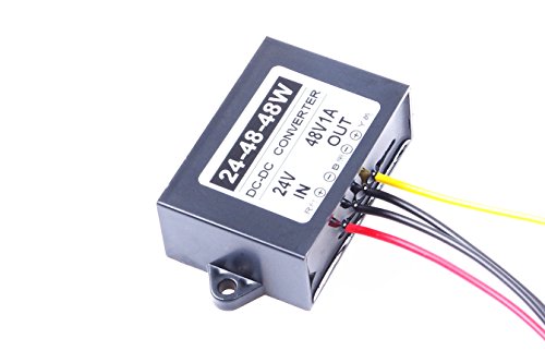 KNACRO 48V 1A 48W DC Convert DC-DC 24V (18V - 32V) Step Up to 48V Voltage Boost Converter Regulator Power Supply(1A)