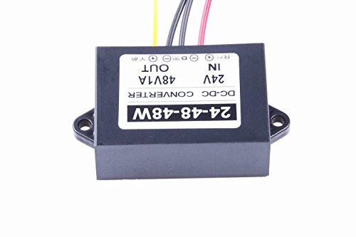 KNACRO 48V 1A 48W DC Convert DC-DC 24V (18V - 32V) Step Up to 48V Voltage Boost Converter Regulator Power Supply(1A)