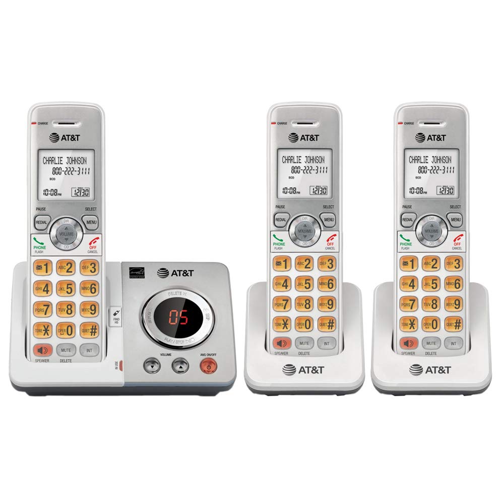 AT&T EL52306 Expandable Cordless Phone with Answering System & Caller ID (Renewed)