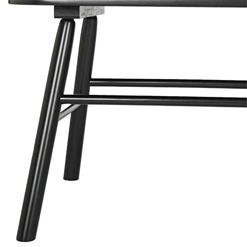Safavieh American Homes Collection Addison Spindle Back Black Bench
