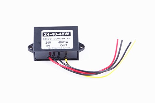 KNACRO 48V 1A 48W DC Convert DC-DC 24V (18V - 32V) Step Up to 48V Voltage Boost Converter Regulator Power Supply(1A)