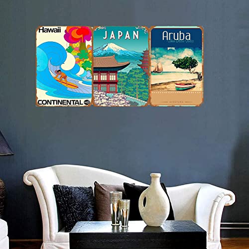 TYmall Retro Tin Wall Plaque Murphy Ranch East Whittier Sublime Lemon Citrus Fruit Crate Label Art Print Vintge Metal Poster Bar Accessories for Home Pub 8X12Inch