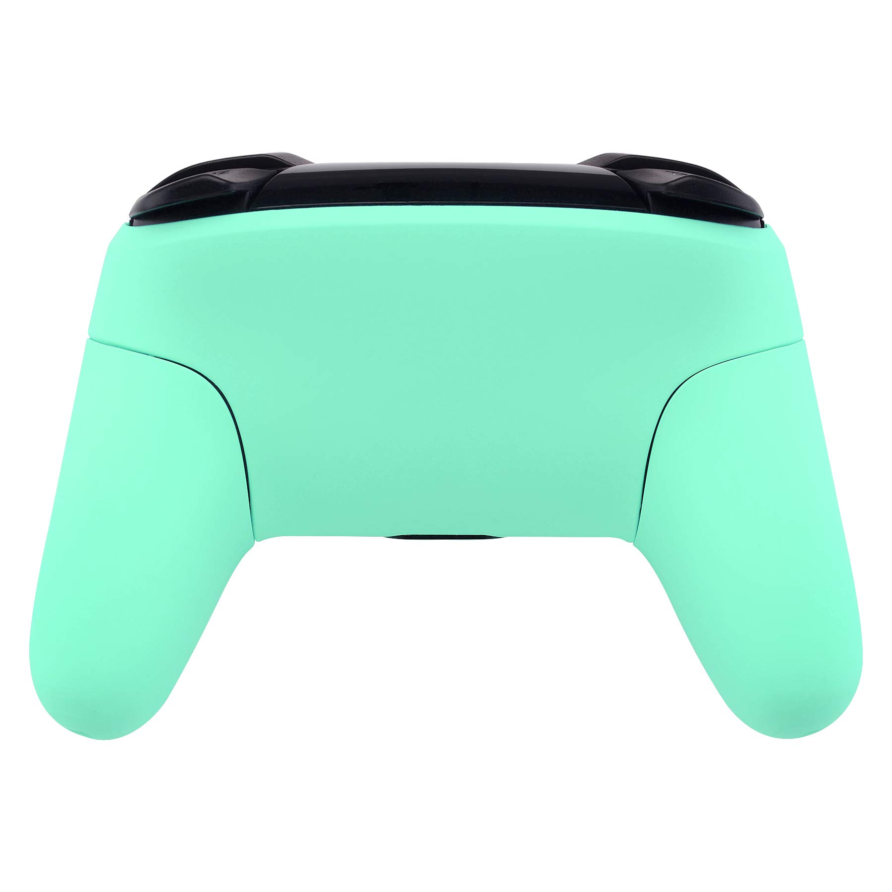 eXtremeRate Mint Green Faceplate Backplate Handles for Nintendo Switch Pro Controller, DIY Replacement Hand Grip Housing Shell Cover for Nintendo Switch Pro Controller - Controller NOT Included