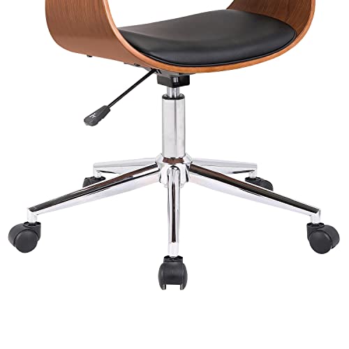 Armen Living Bellevue Office Chair, Black