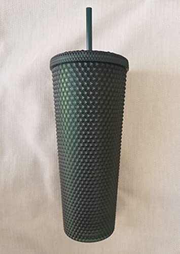 Starbucks Dark Green Jelly Studded Tumbler 24oz Venti