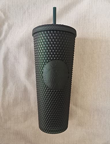 Starbucks Dark Green Jelly Studded Tumbler 24oz Venti