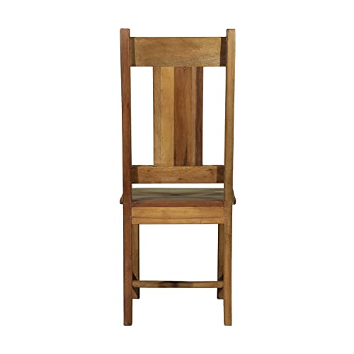 Far Pavilions Reclaimed Wood Dining Chair with Distressed Paint TG-66-218