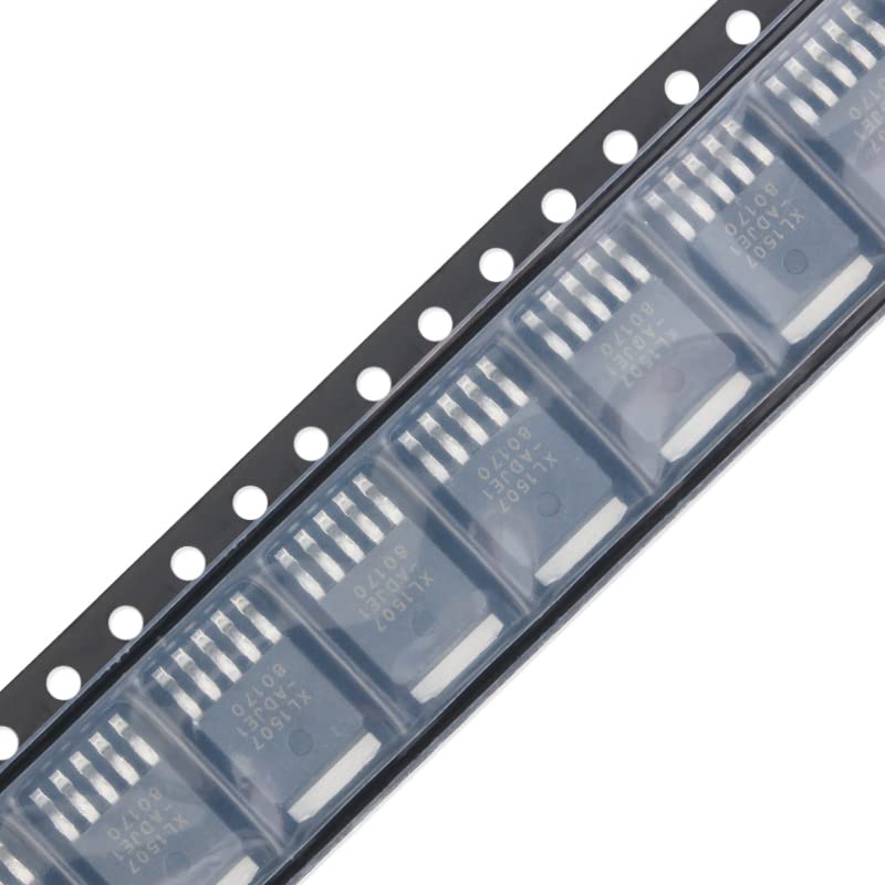 JESSINIE 10Pcs XL1507-ADJE1 TO252-5 3A 1.23-37V 150Khz Step-Down Buck DC Converter Chip XL1507 Electronic Components
