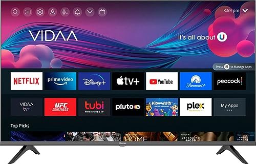 Hisense 40-Inch Class Full HD 1080p Smart LED TV 60Hz Refresh Rate Motion Rate 120 Gaming Mode Compatible with Alexa 40A4GV (Renewed)